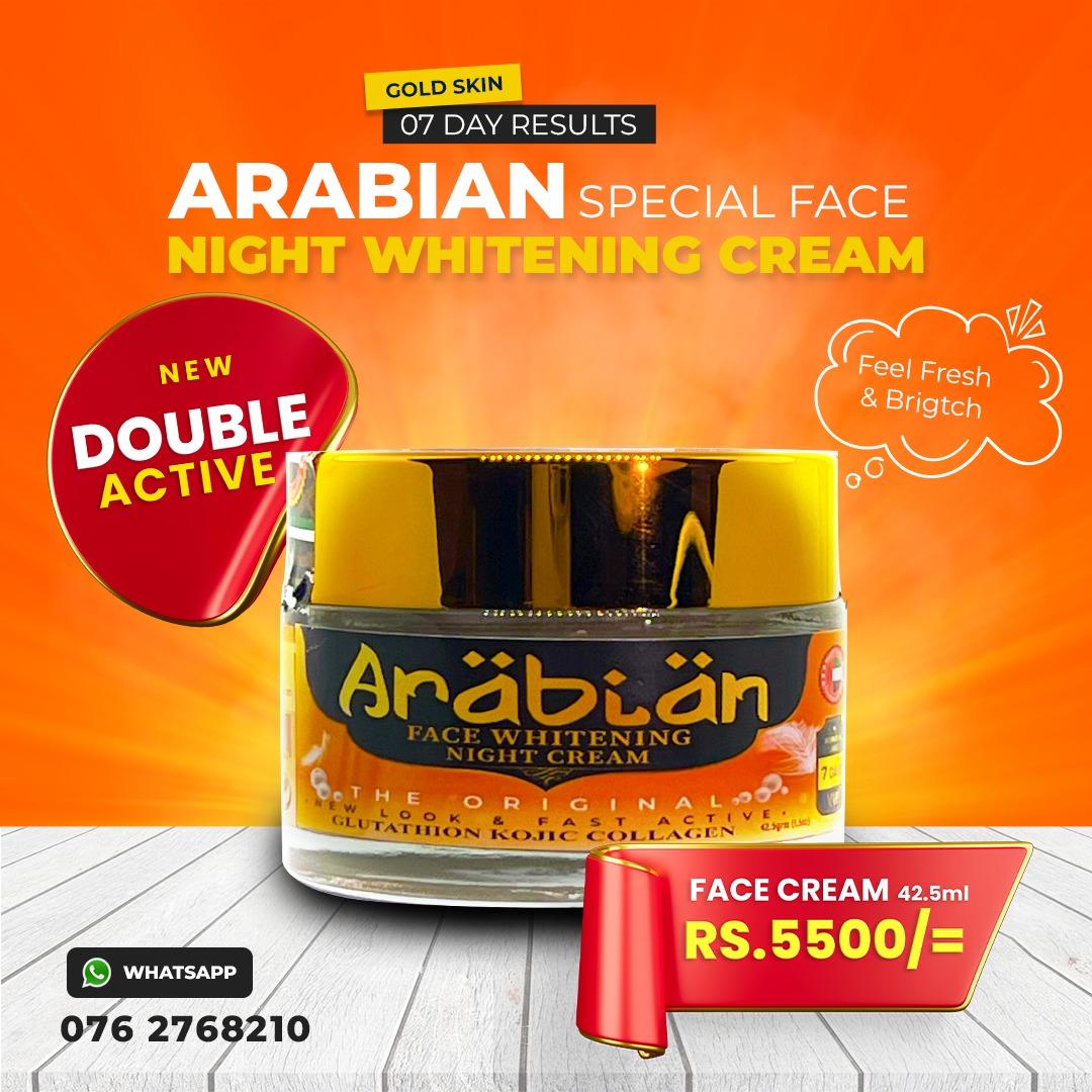 Arabian Special Face Night Whitening Cream – Arabian Dubai